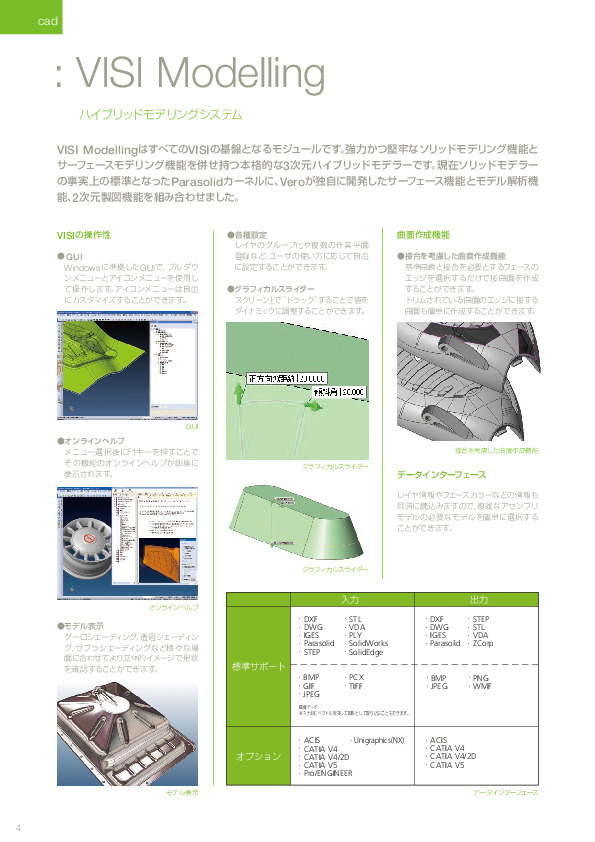VISI Modelling： ハイブリッドモデリングシステム - ヴェロソフトウェア株式会社