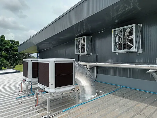 Industrial Evaporative Air Cooler: 効率的な冷却を実現する環境対応型空調システム - UNIKEN ...