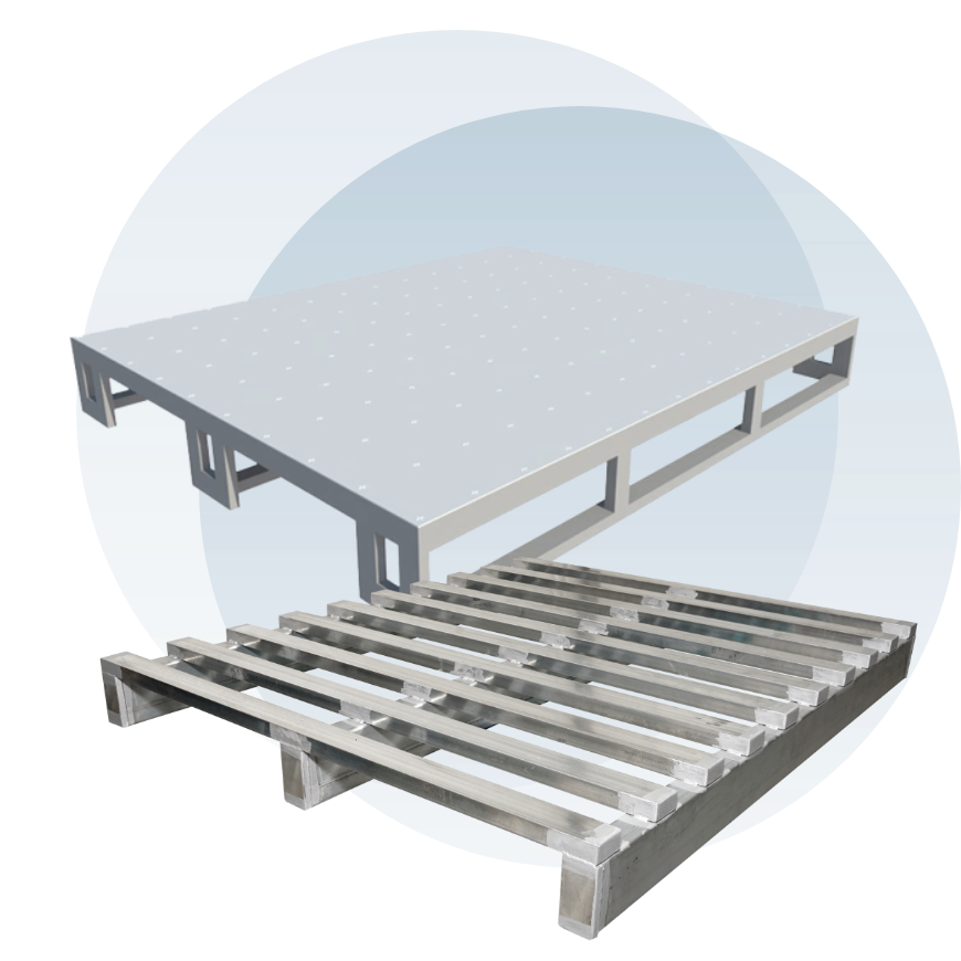 Returnable Pallet 長寿命設計の再利用可能パレット - WORLD STEEL PALLET CO., LTD.